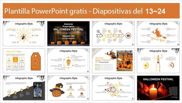Plantilla Power Point de Halloween - Plantillas Power Point gratis