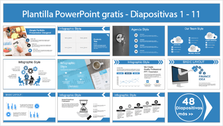 Plantilla Power Point de Contabilidad - Plantillas Power Point gratis