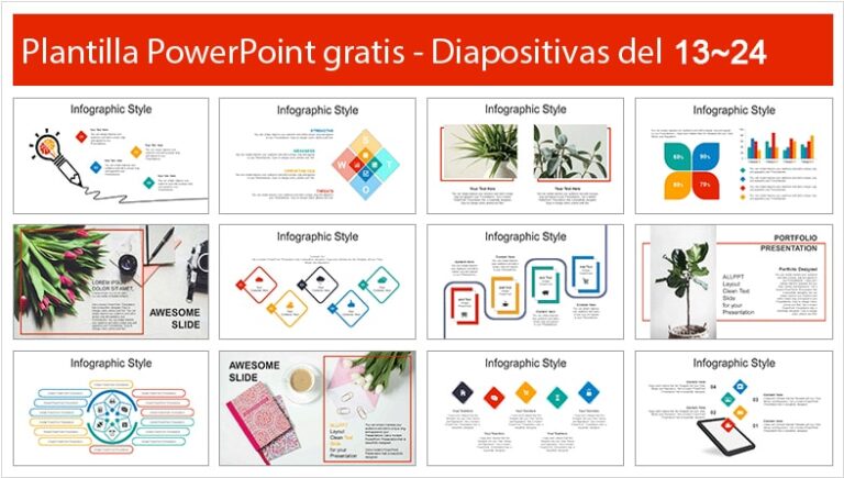 Plantilla Powerpoint de Decoración de Flores - Plantillas Power Point ...