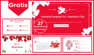 Plantillas Power Point para San Valentín - Plantillas Power Point gratis